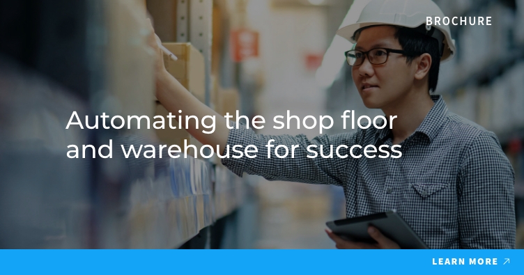 Factory Track for SyteLine | Manufacturing automation brochure | Infor