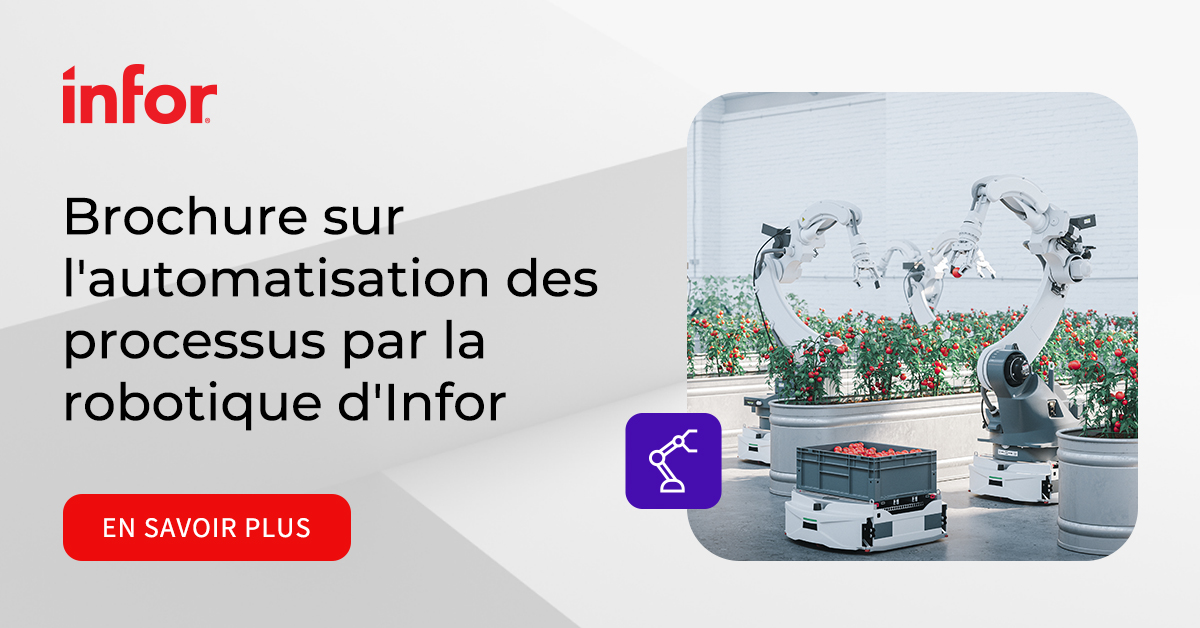 Infor RPA et automatisation des processus | Brochure | Infor