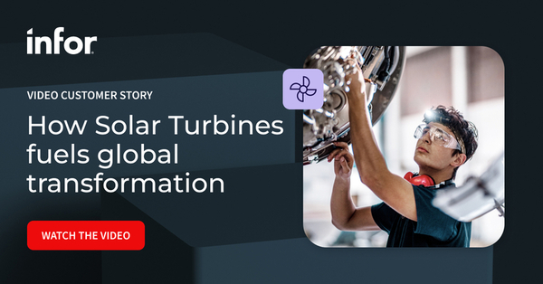 Solar Turbines | Video customer story | Infor