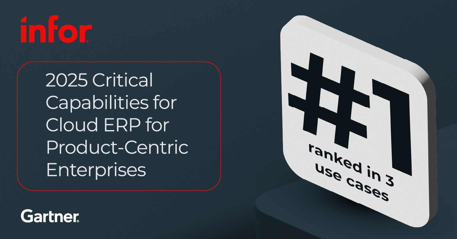 Gartner ERP Critical Capabilities | Cloud ERP analyst report | Infor