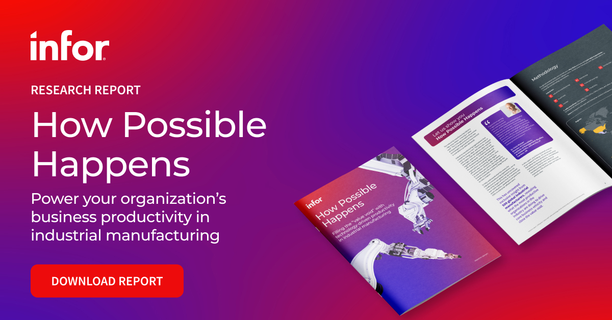 Productivity | ERP | Infor | Industrial Manufacturing