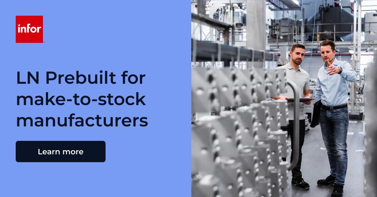Infor Prebuilt | Software de control de inventario en la nube | Infor