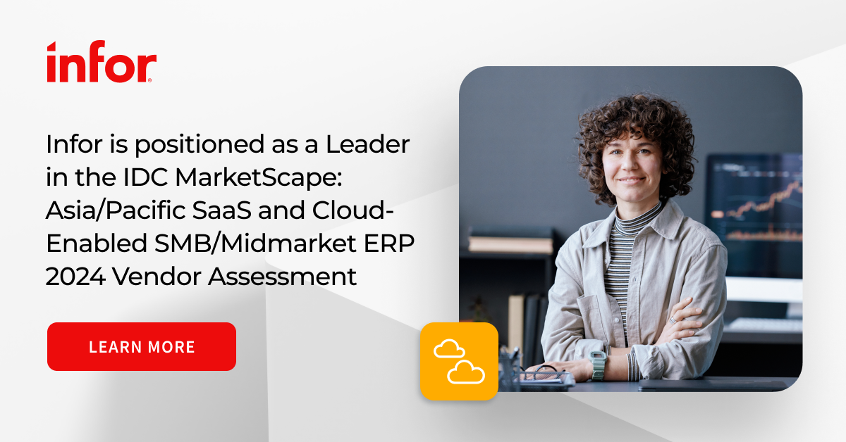 Infor IDC ERP Leader Infor IDC ERP Leader