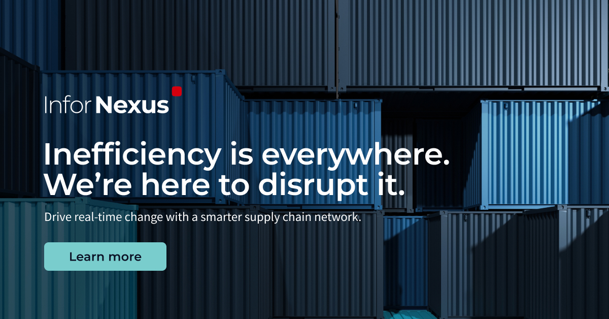 Infor Nexus | Supply chain network optimization | Infor