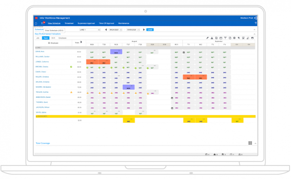 Workforce Scheduling | Employee scheduling software | Infor Workforce Scheduling | Employee scheduling software | Infor