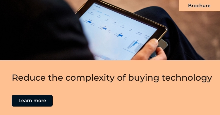 Simplifying tech selection | Client advisors | Infor