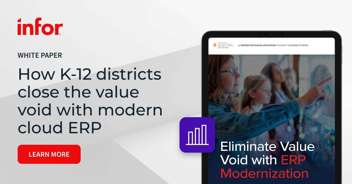 Eliminate value void with ERP modernization | White paper | Infor