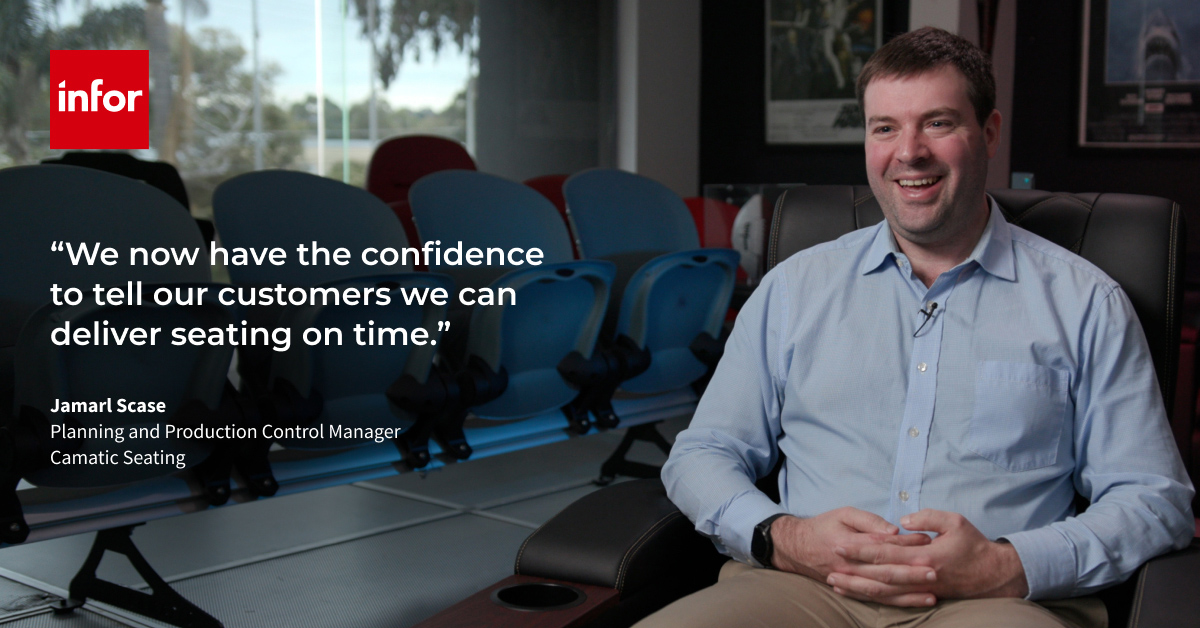 Camatic Seating Uses Infor AI to Optimize Vendor Selection