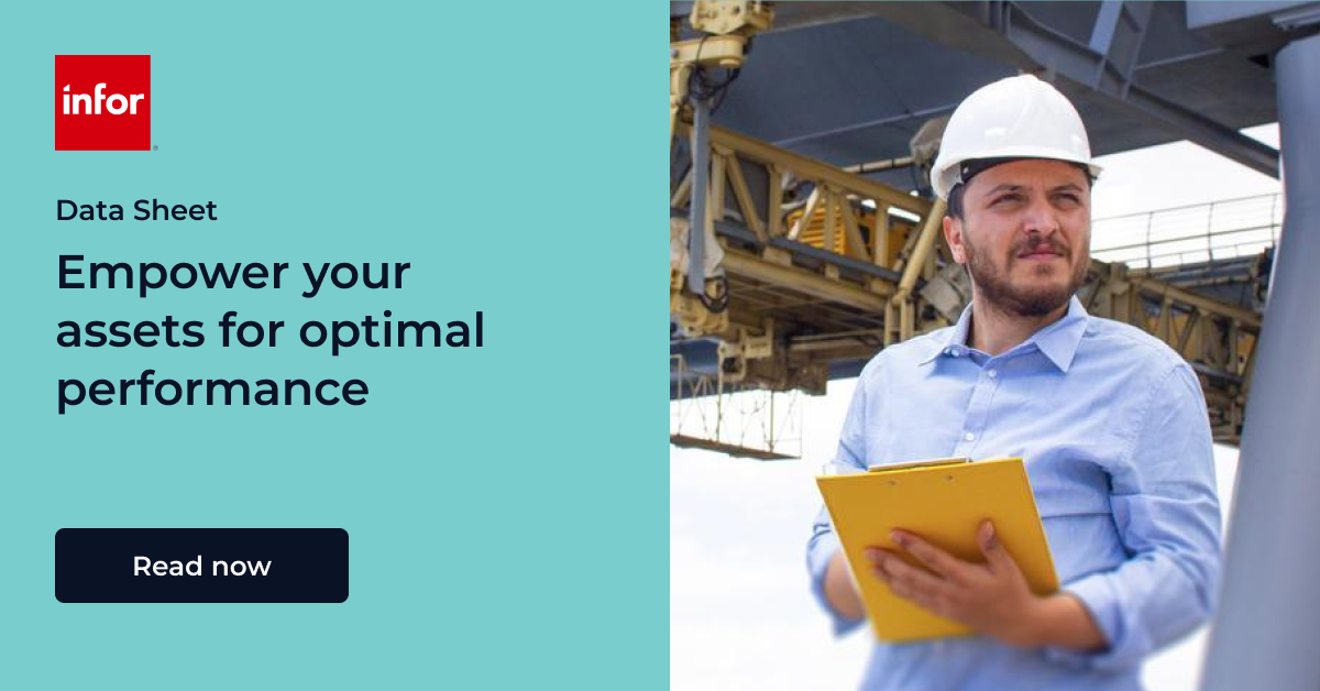 Asset and Work Management for Public Sector | Data Sheet | Infor