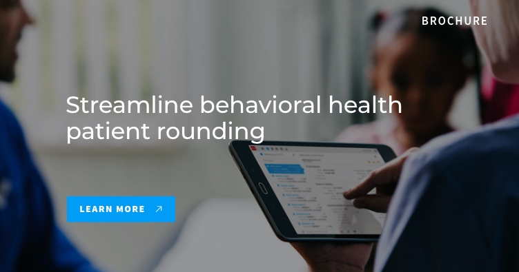 AccuRound behavioral health rounding | Healthcare brochure | Infor