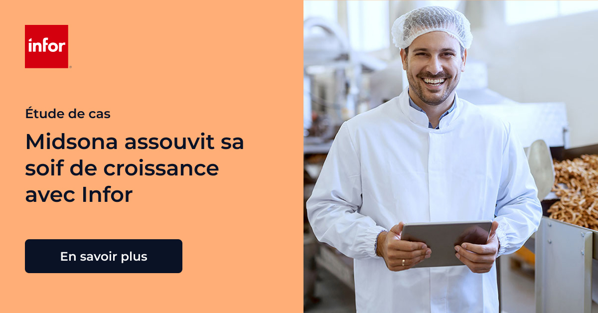 Étude de cas Midsona | ERP Alimentation et boissons | Infor