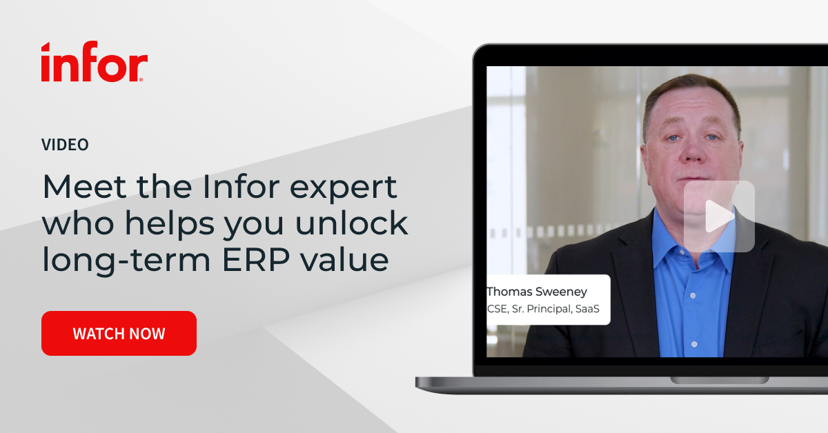 Meet your customer success partner | Video | Infor