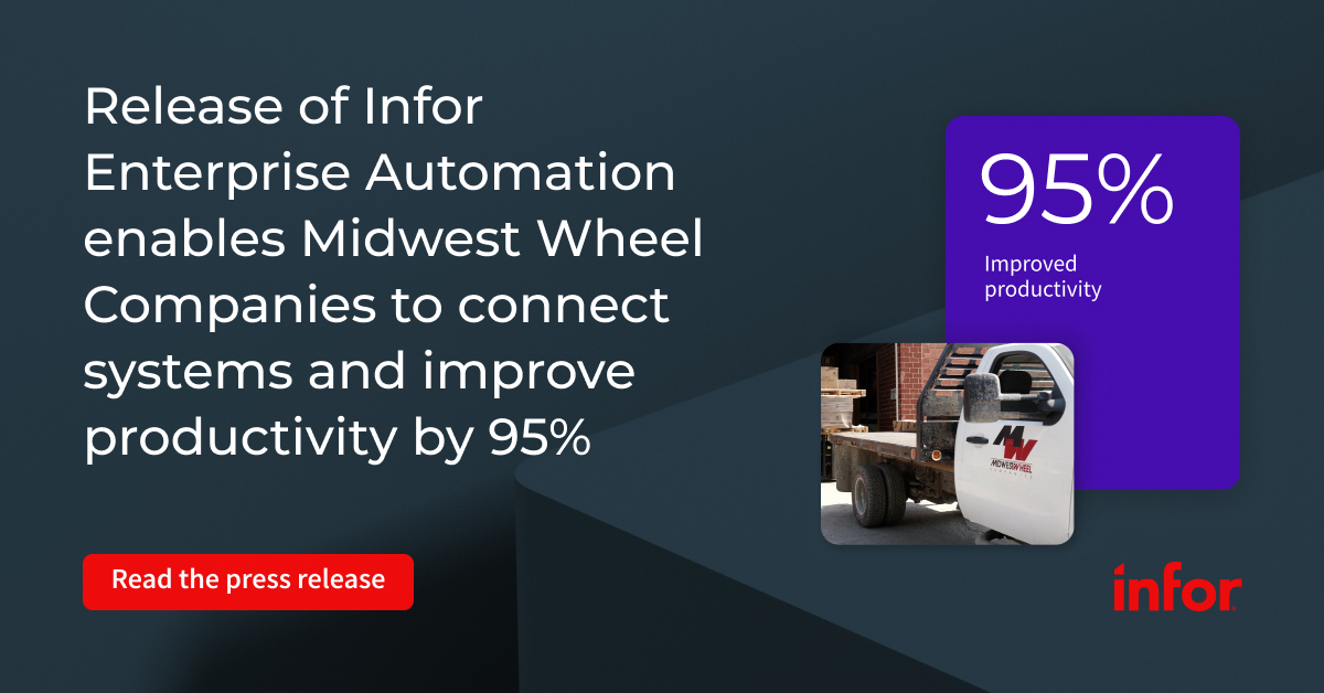 Infor Introduces Enterprise Automation Solution