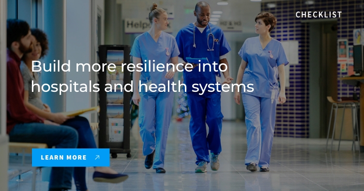 Build resilience | Healthcare executive brief | Infor