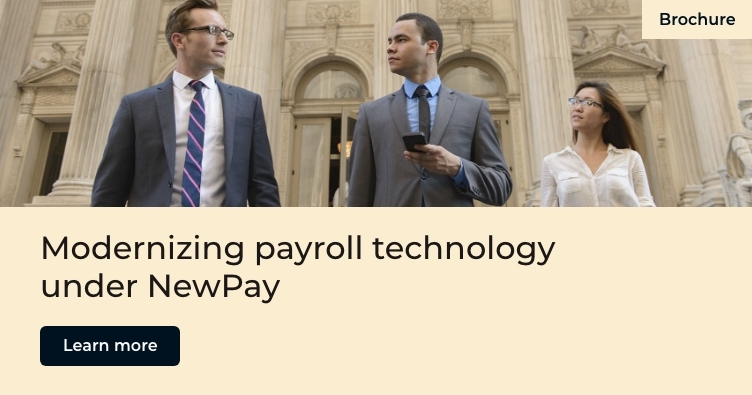 U.S. Government NewPay initiative | Federal brochure | Infor